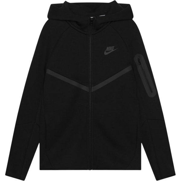 Nike Tech Fleece Zip Hoodie Black (GS) – DripOrDrop